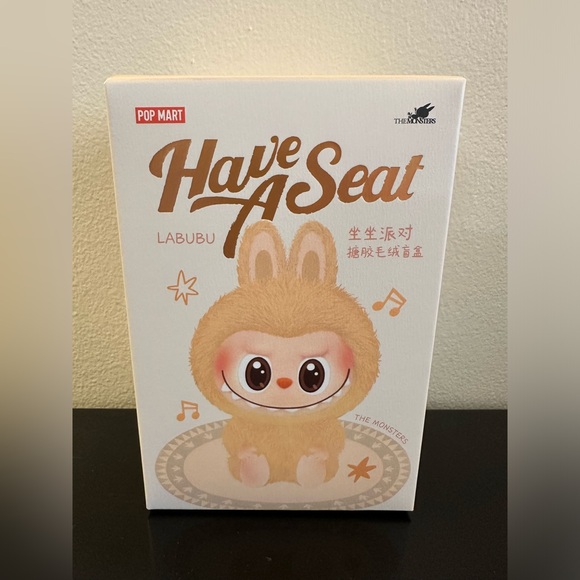 Labubu | Accessories | Pop Mart Labubu Have A Seat Brand New In Box Nwt ...